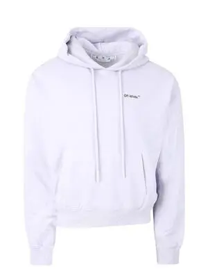 Off-White Caravaggio Arrow Over Hoodie - Purple