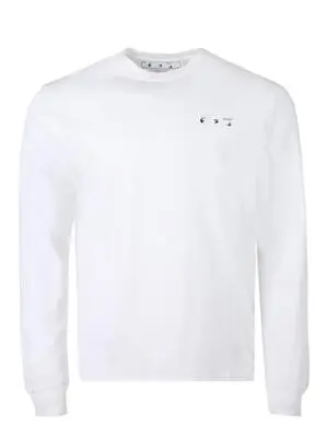 Off-White Caravaggio Paint Skate Long-sleeve Tee /black - White
