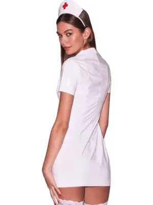 FLEUR DU MAL Nurse Costume - Ivory