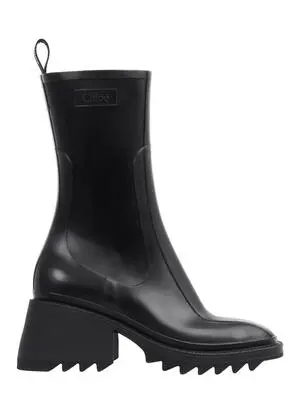 Chloé Chloé Betty Rain Boots Eggshell