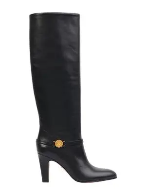 Chloé Eve Heeled Boots Eggshell