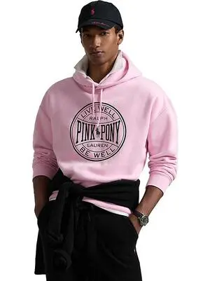 Polo Ralph Lauren Pony Print Relaxed Fit Hoodie - Pink