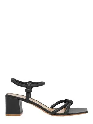 GIANVITO ROSSI Gianvito Rossi Knotted Leather Sandals