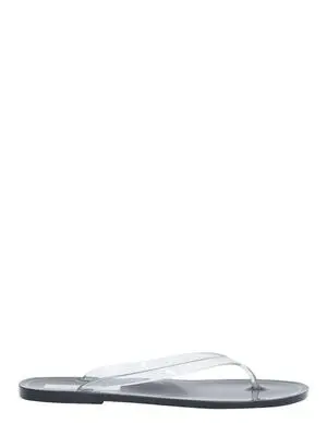 Christopher Esber Jo Jelly Flip Flop Sandals Black Clear