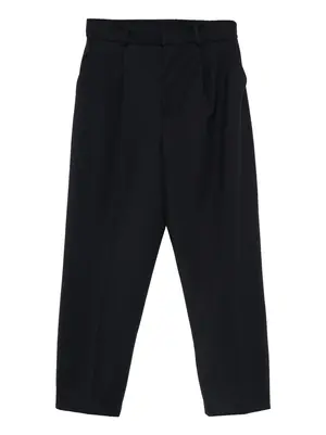 PT TORINO Pleat-detailing Trousers - Blue