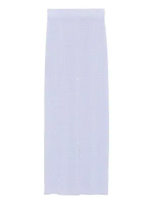 ALEX PERRY Alex Perry Crystal-embellished Jersey Midi Skirt