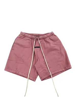 Fear Of God FEAR OF GOD ESSENTIALS Elasticated-Waist Shorts Pink