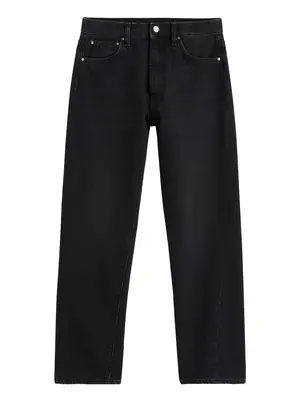 TOTEME Organic Cotton Denim Jeans - Black