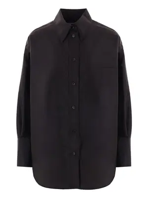 Alberto Biani Silk Shirt - Black