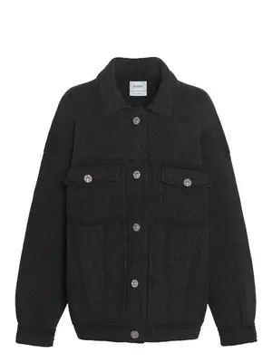 BARRIE Barrie Denim-Effect Jacket