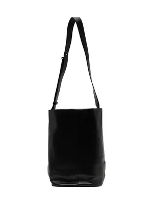 AGNÈS B. Leather Shoulder Bag - Black