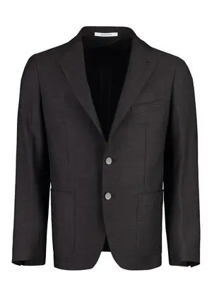 Tagliatore Peak-lapels Single-breasted Blazer Brown