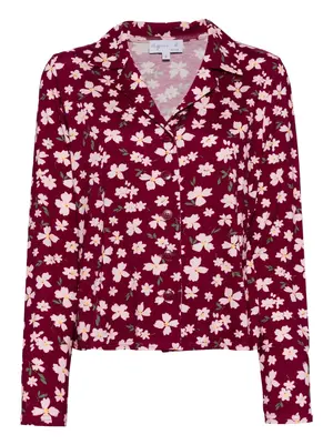 AGNÈS B. Cubana Floral Shirt - Pink
