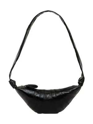 LEMAIRE Small Croissant Shoulder Bag - Black
