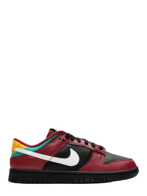 Nike Dunk Low Biker Tattoos Sneakers - Red
