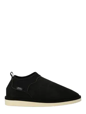 Suicoke Suede Slippers - Black