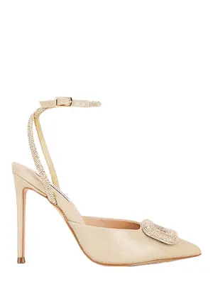 Steve Madden Vienna Heel In Metallic - Gold
