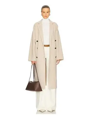 Rag & Bone Thea Italian Splittable Coat - Oatmeal