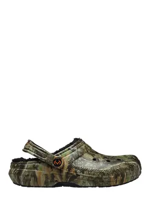 CROCS Classic Lined Realtree APX Camo Clog Multi