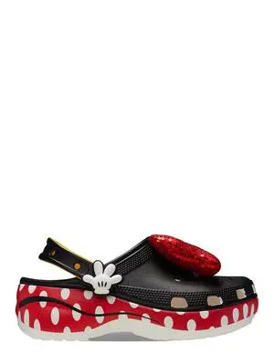 CROCS Classic Platform Clog Disney Minnie Mouse - White
