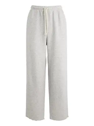 American Vintage Kodytown Cotton Sweatpants - Light Grey