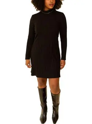 WHIMSY + ROW Joanie Mini Dress - Black