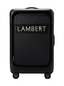 LAMBERT Carry-on Suitcase Black