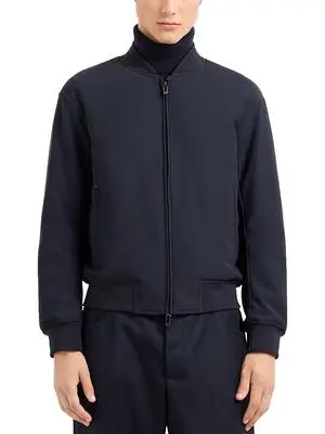 EMPORIO ARMANI Tech Stretch Blouson Bomber Jacket