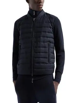 EMPORIO ARMANI Quilted Jacket With Removable Bib
