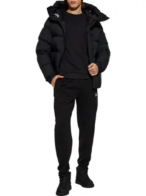Moncler Logo-embroidered Track Pants - Black