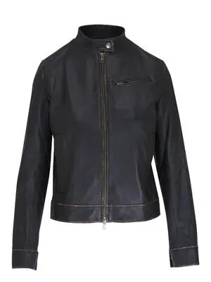 VINCE Vince. Leather Jacket