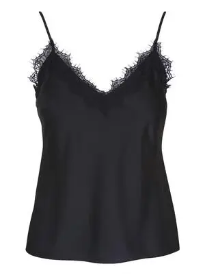 Veronica Beard Ciarlo Tank Top Black