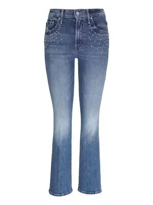 MOTHER The Insider Flood Jeans - Blue