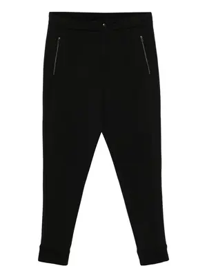 Ralph Lauren Purple Label Pleated Trousers - Black