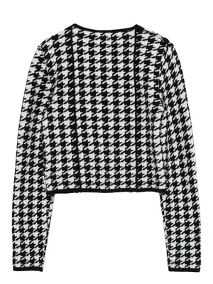HUGO HUGO Houndstooth-Pattern Cardigan