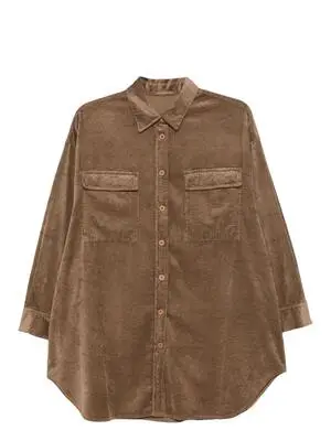 Transit Corduroy Shirt - Brown
