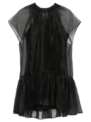 Simkhai Beaux Mini Dress - Black