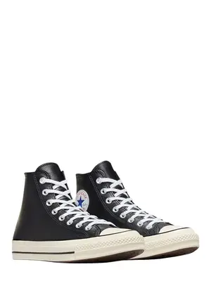 CONVERSE Chuck 70 Leather High-top Sneakers - Black