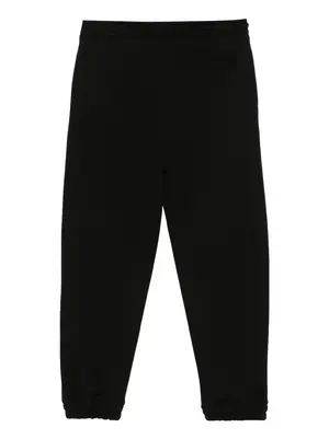 Hugo Logo And Slogans Print Track Pants - Black