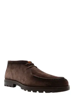 Santoni Rock Boots - Brown