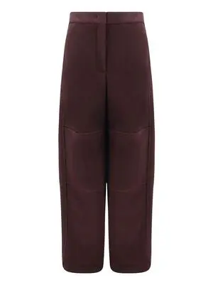 JIL SANDER Wide-leg Trousers - Red