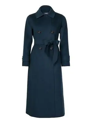 Max Mara Wool Coat - Blu Marino