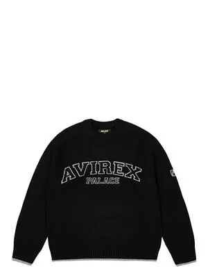 PALACE Palace X Avirex Knit Pullover Black