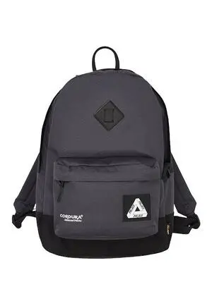 PALACE Cordura Duck Canvas Backpack - Carbon/black