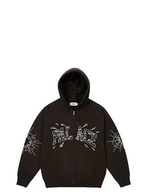 PALACE Shatter Zip Hood - Black