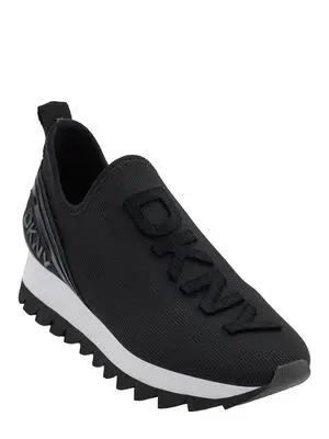 Dkny Abbi Knit Sneakers - Black
