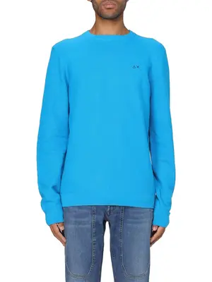 SUN 68 Sweater - Turquoise