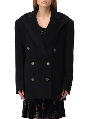 Etro Etro Double Breasted Coat Black