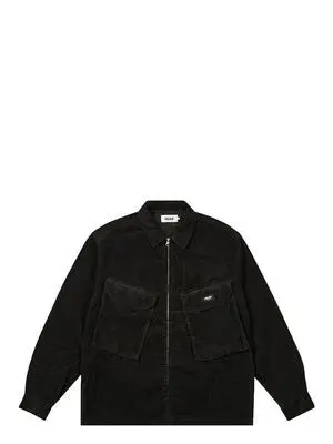 PALACE Cord Pdu Overshirt - Black