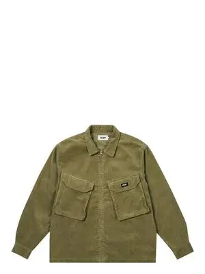 PALACE Cord Pdu Overshirt - Olive